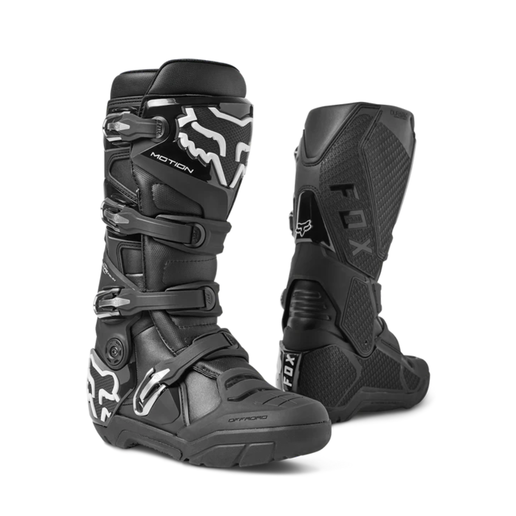 FOX MOTION X BLACK BOOTS - KTM The Roost